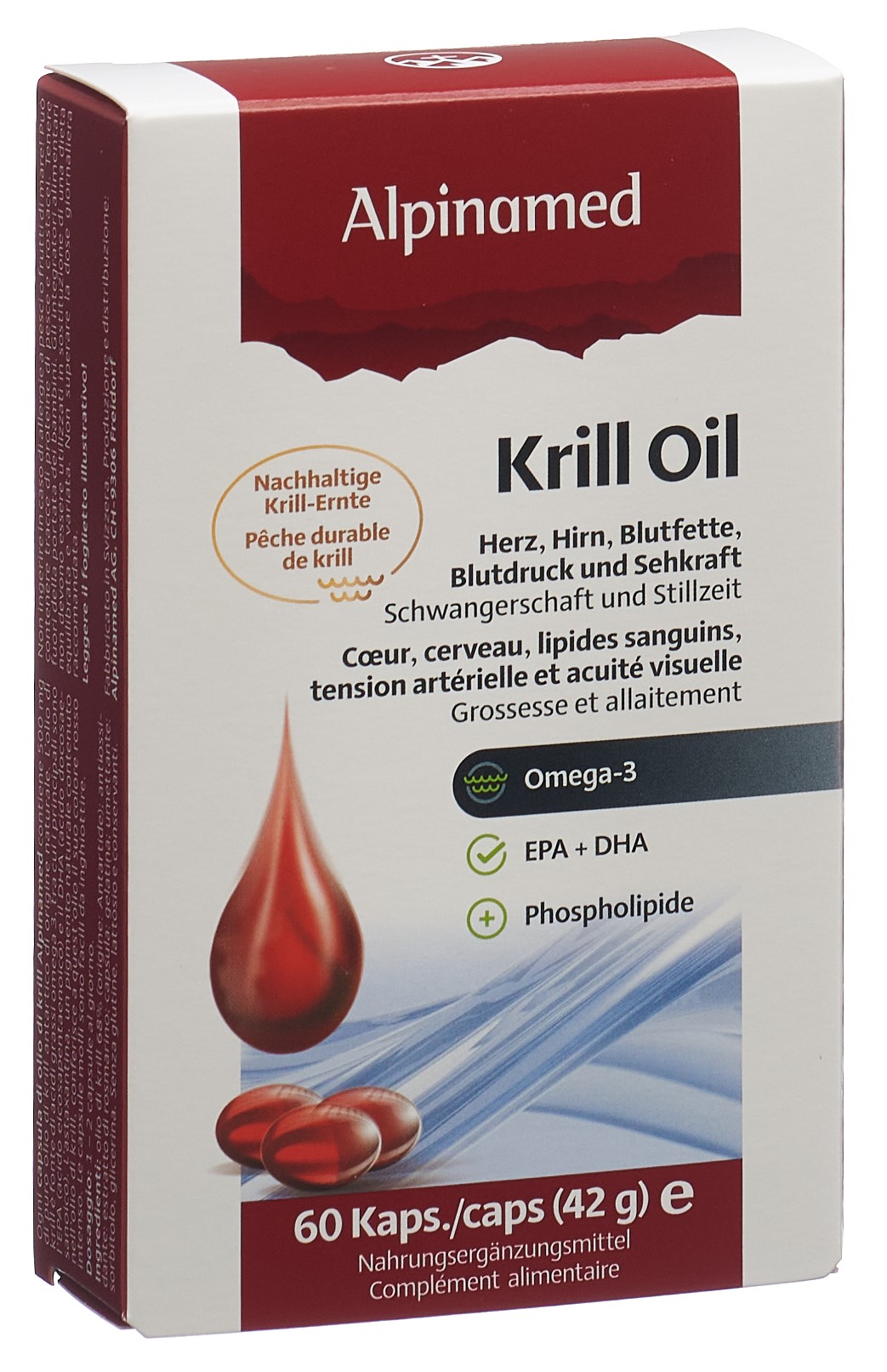 ALPINAMED Krill Oil Kapsel 60 Stück | McDrogerie