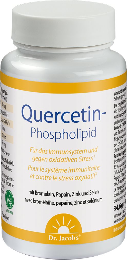 Quercetin-Phospholipid Kapsel mit hoher Bioverfügbarkeit