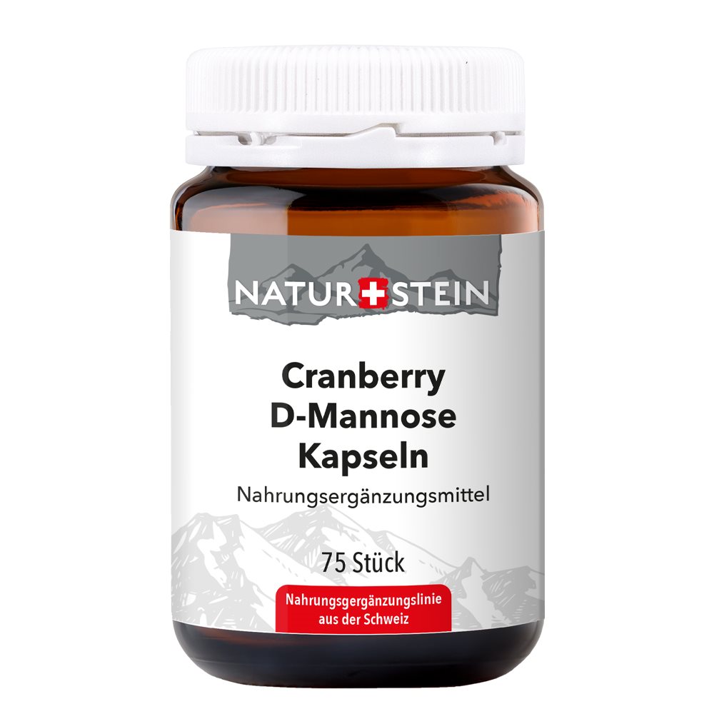 NATURSTEIN Cranberry D-Mannose Kapsel 75 Stück| McDrogerie