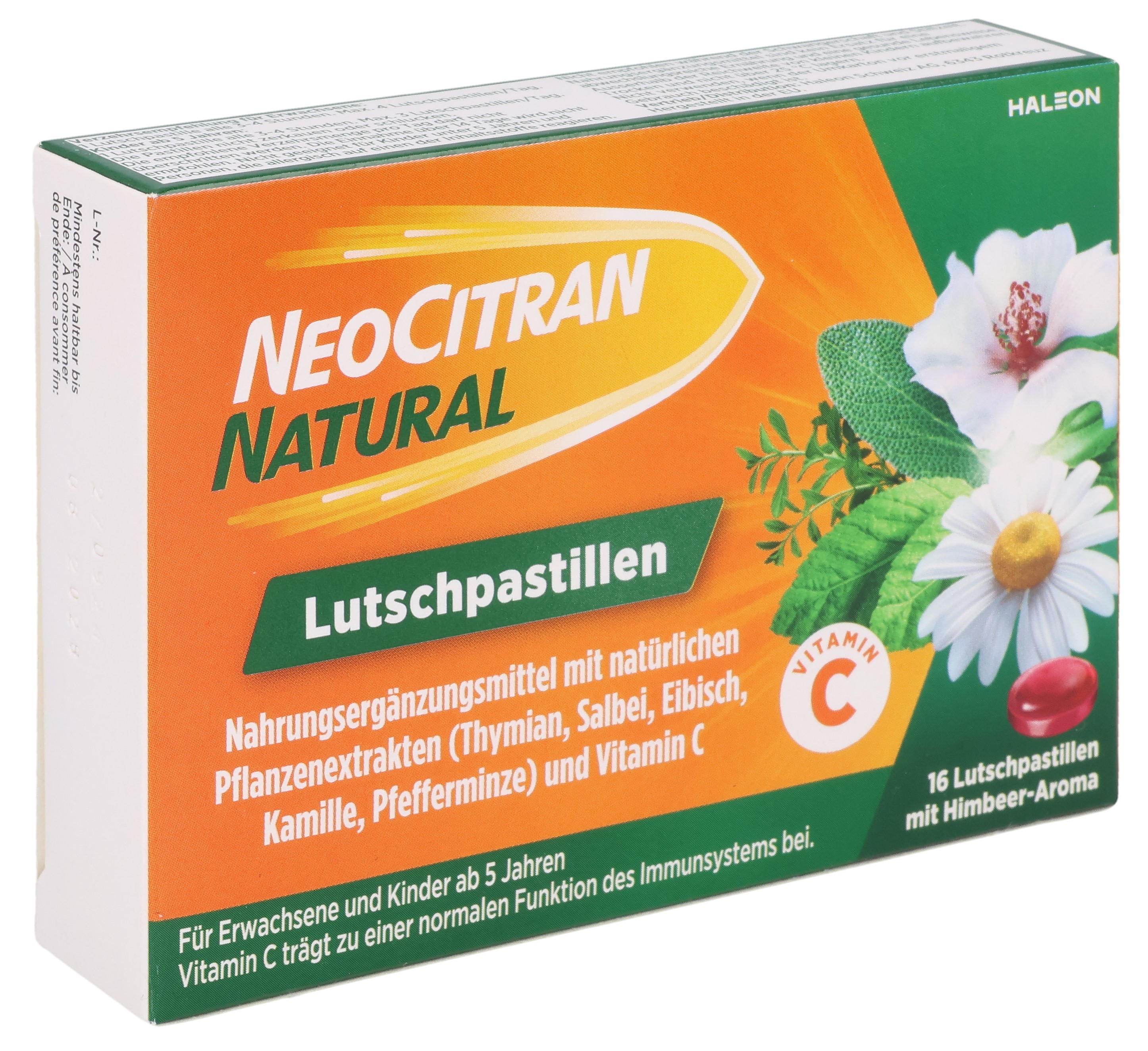 NeoCitran Natural Lutschpastillen 16 Stück | McDrogerie
