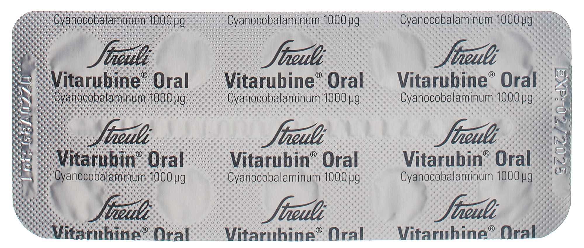 Vitarubin Oral Filmtablette 1000 mcg 30 Stück kaufen bei BENU