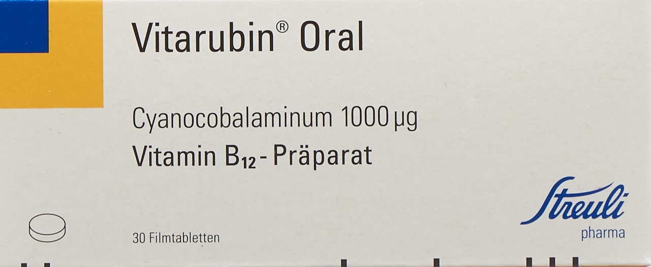 Vitarubin Oral Filmtablette 1000 mcg 30 Stück kaufen bei BENU