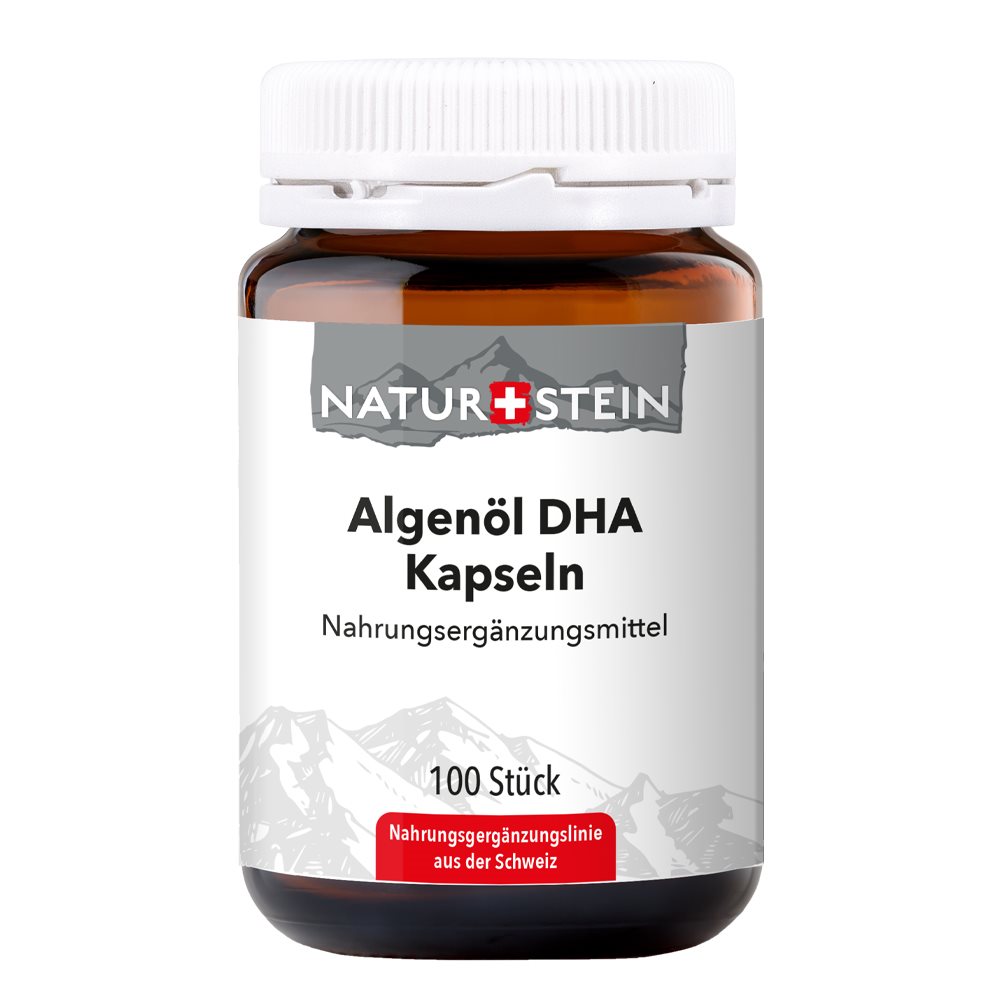 NATURSTEIN Algenöl DHA Kapsel 100 Stück | McDrogerie