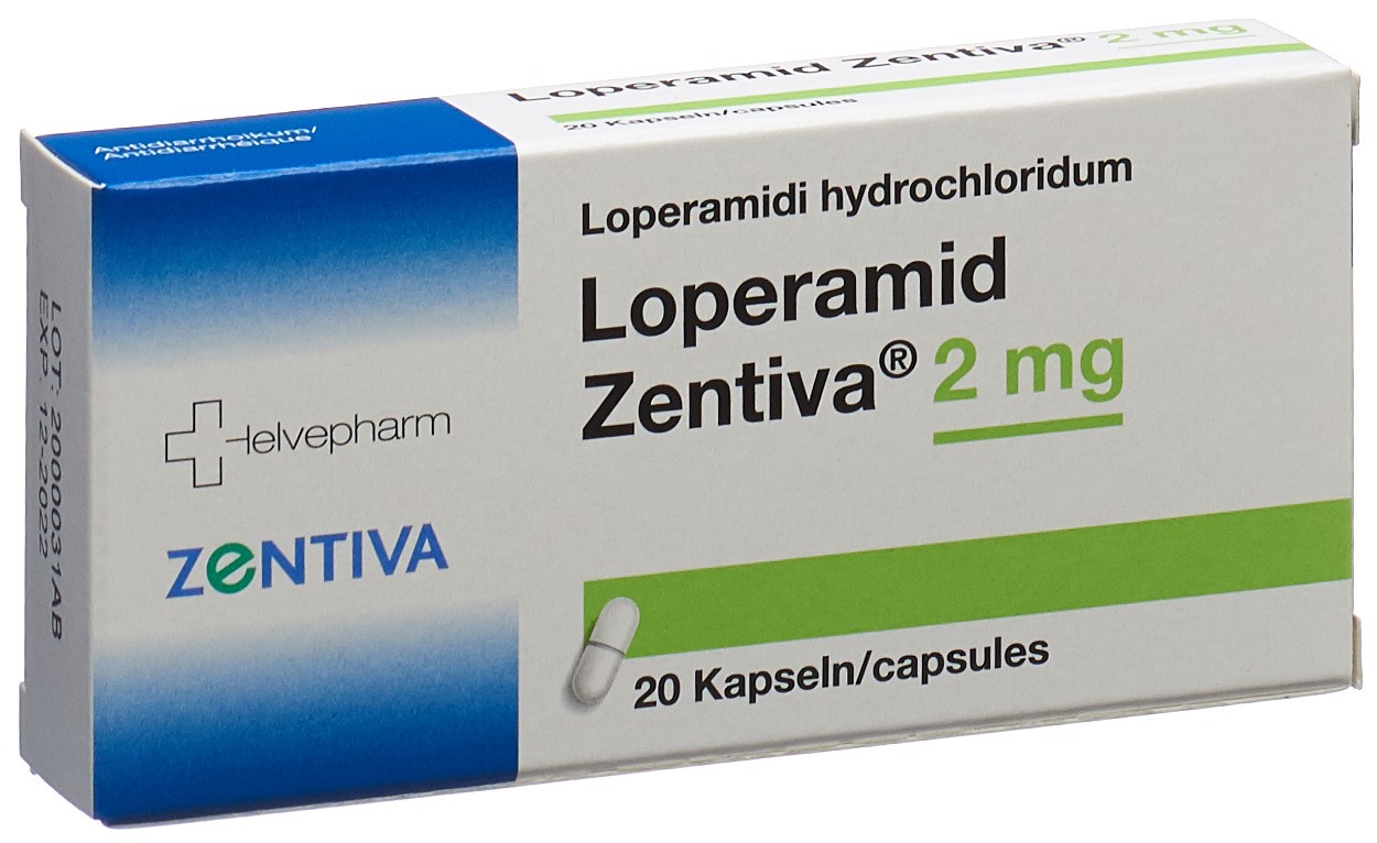 Loperamid Zentiva Kapsel 2 mg 20 Stück| McDrogerie